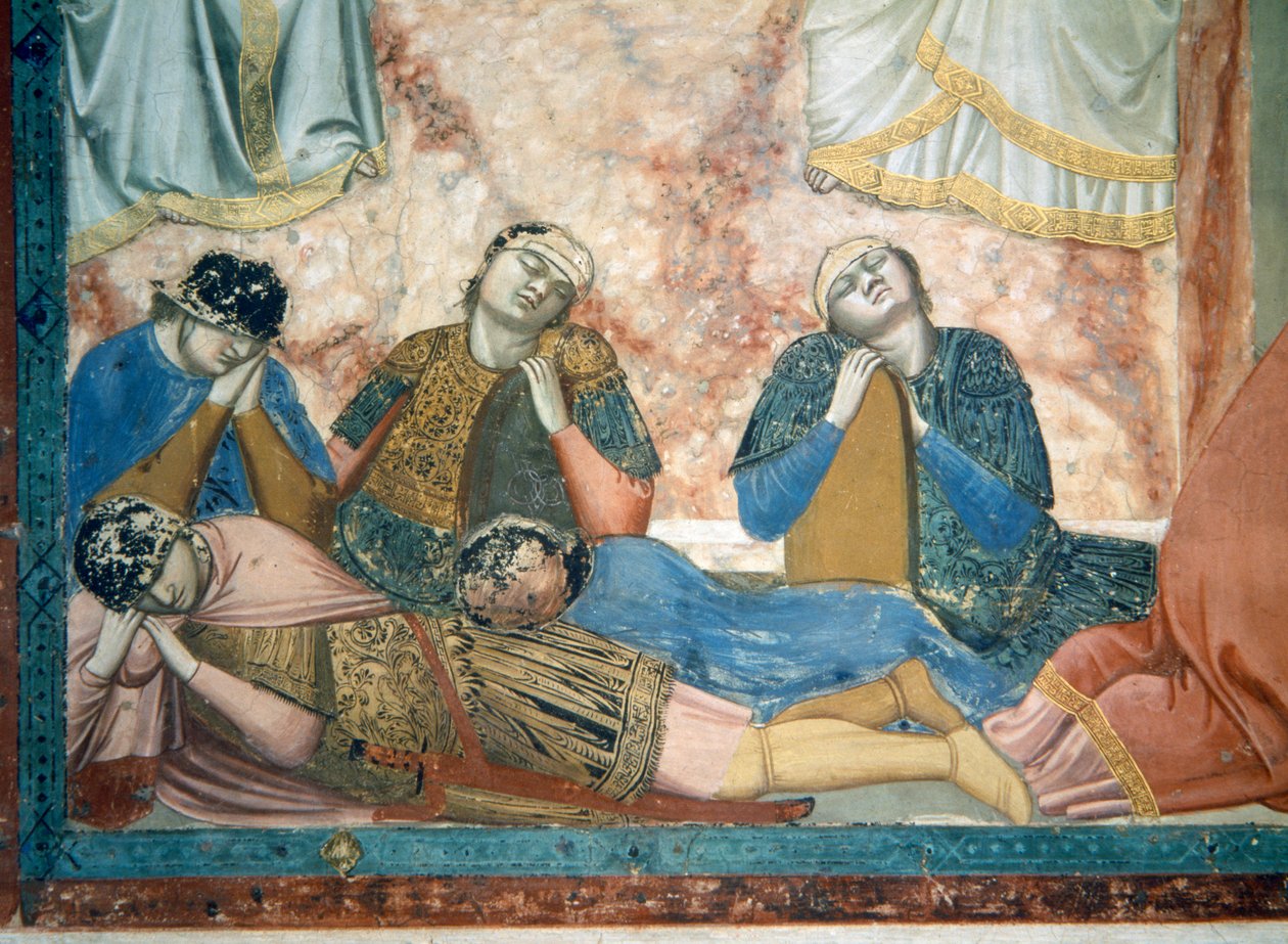 Noli Me Tangere (Detail) von Giotto di Bondone: Kunstdruck